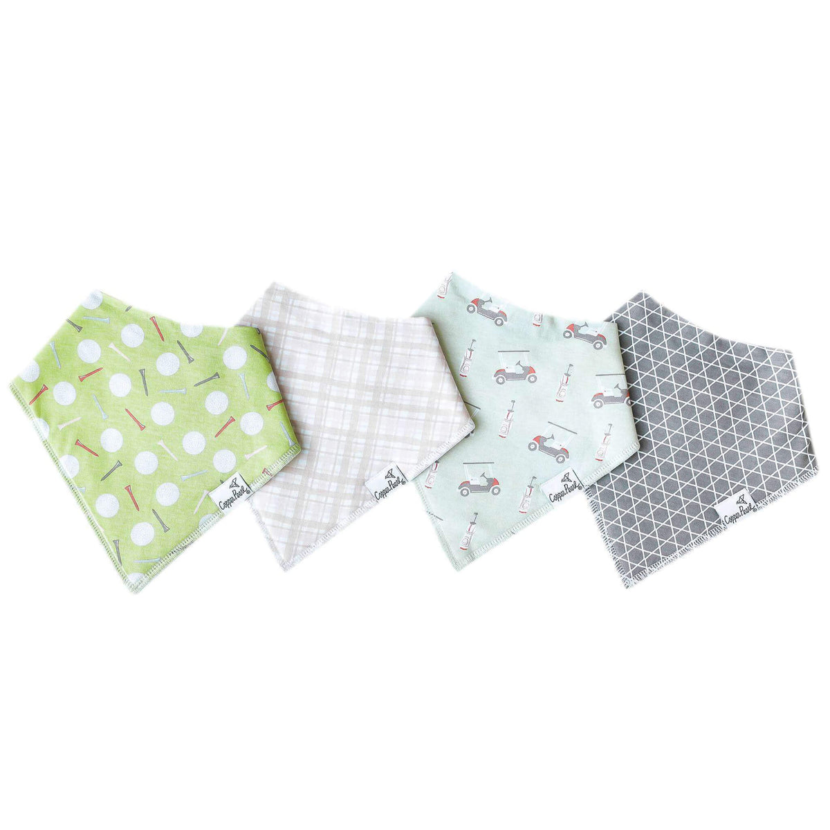 Baby Bandana Bibs - Bogey – Copper Pearl