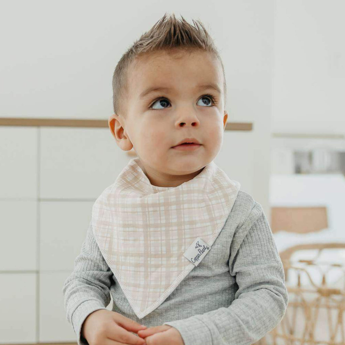 Baby Bandana Bibs - Bogey – Copper Pearl