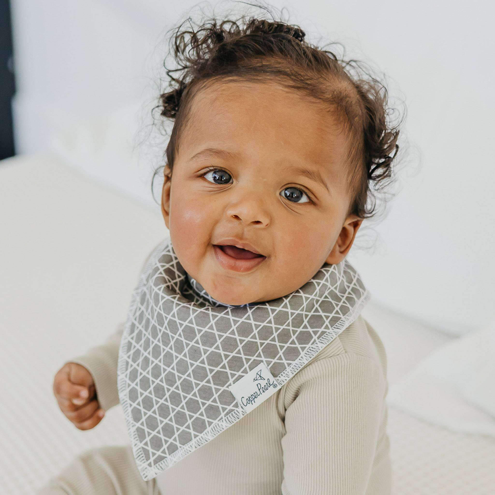 Baby Bandana Bibs - Bogey – Copper Pearl
