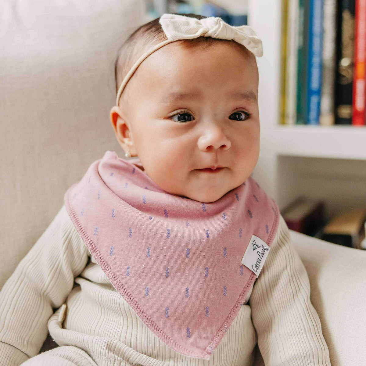Baby Bandana Bibs - Lola – Copper Pearl