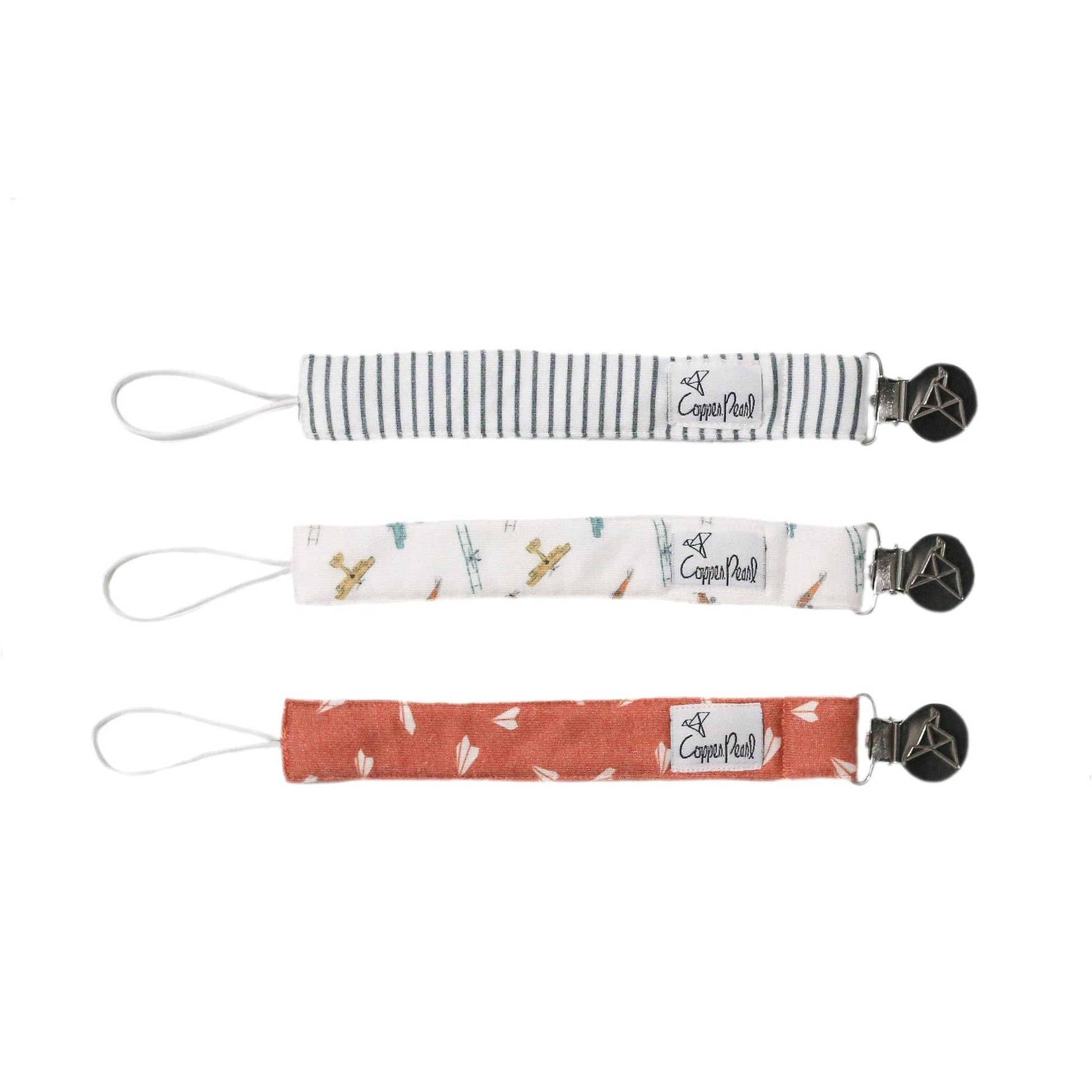 Binky Clips Collection | Practical & Stylish | Copper Pearl