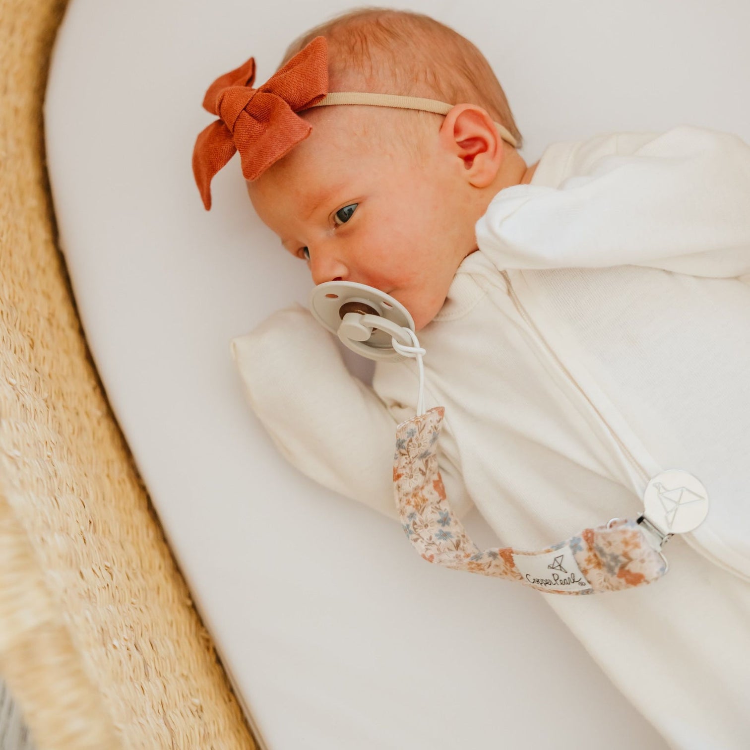 Binky Clips - Eden – Copper Pearl