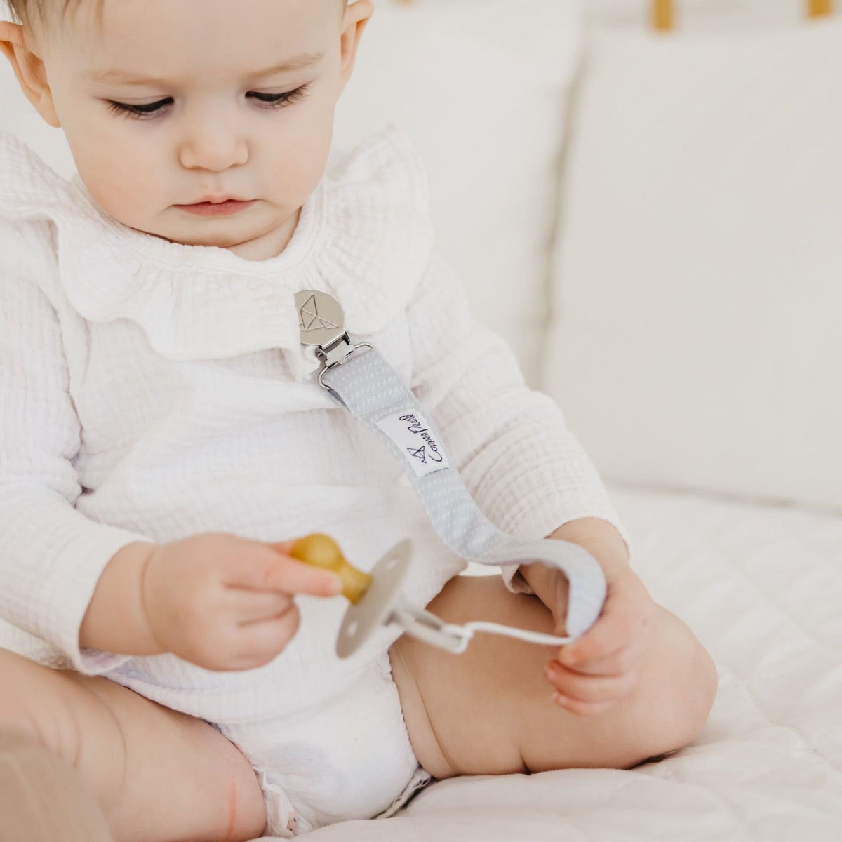 Binky Clips - Lennon – Copper Pearl