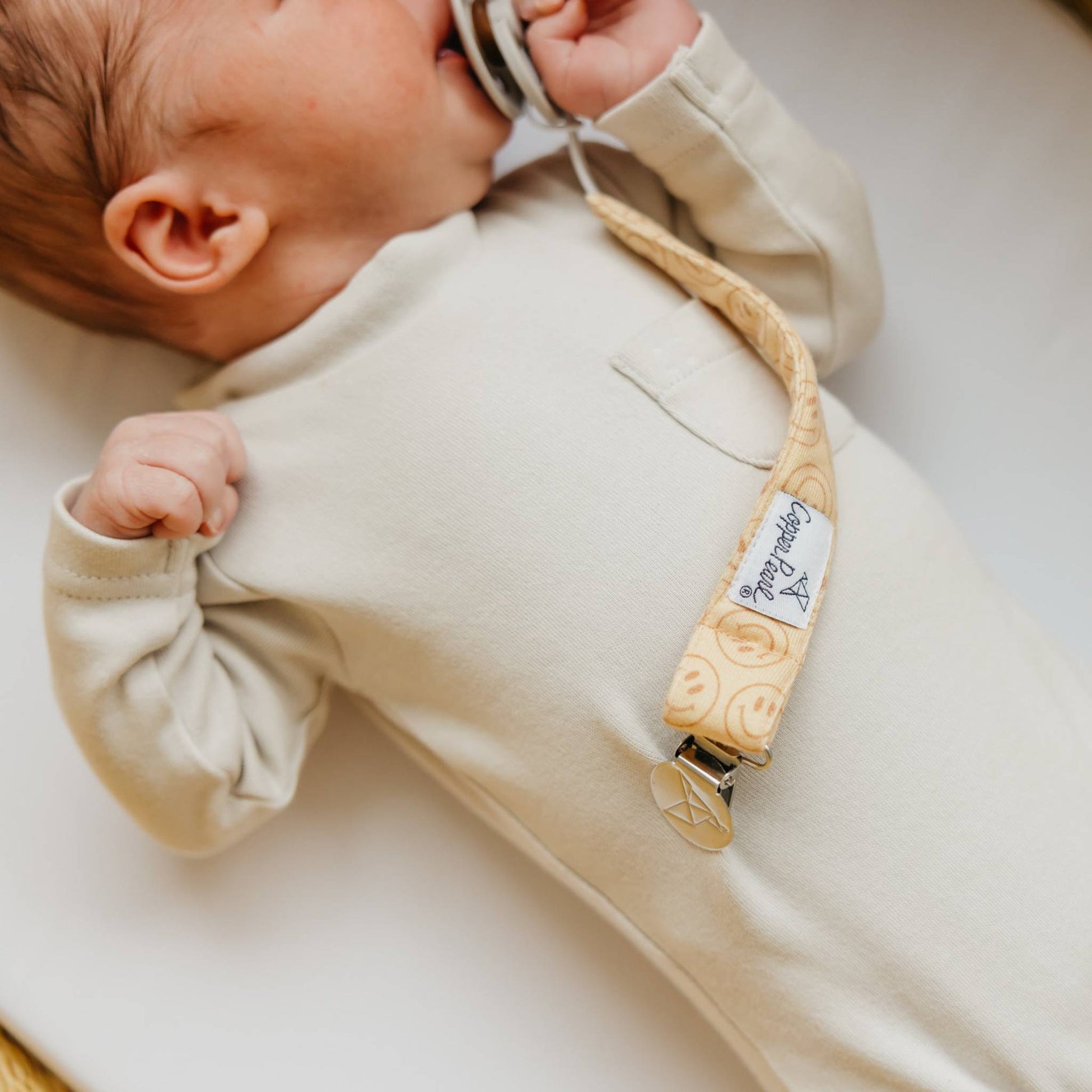 Binky Clips - Vance – Copper Pearl