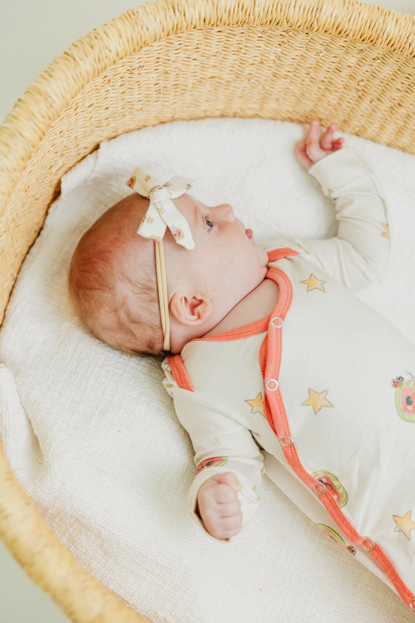 Ribbon Nylon Bow - CoComelon – Copper Pearl