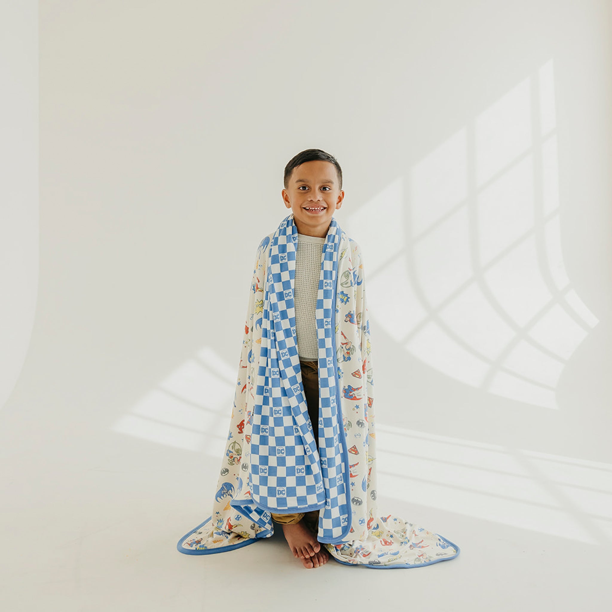 Three-Layer Jumbo Quilt - Justice League™ – Copper Pearl