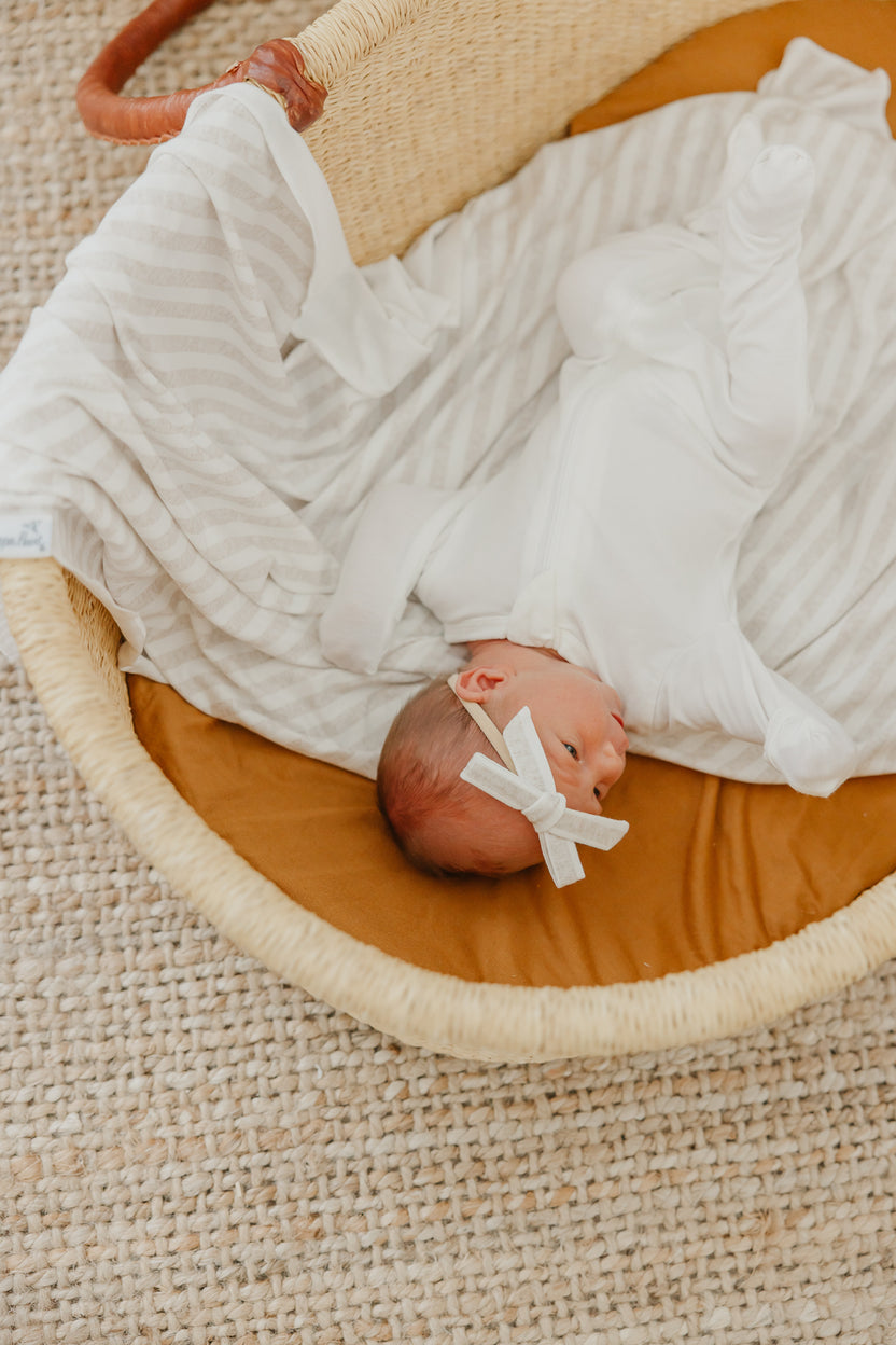 Ribbon Nylon Bow - Coastal – Copper Pearl