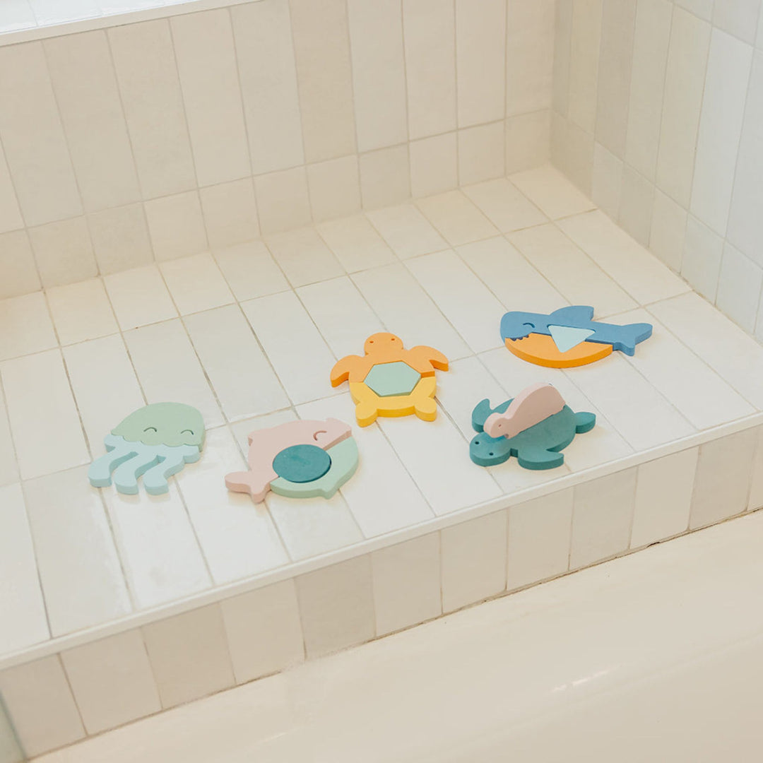 Foam Bath Playset- Oceana – Copper Pearl