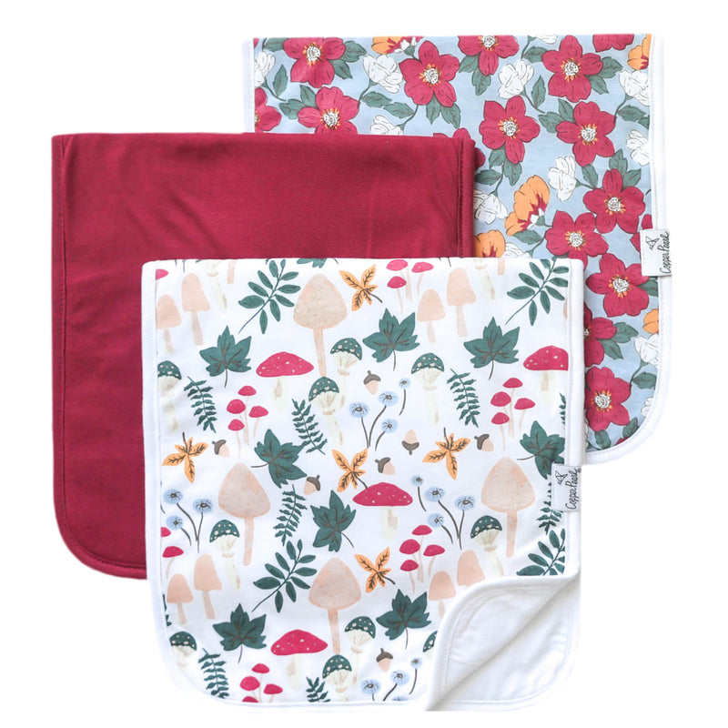 Baby Bandana Bibs - Ivy – Copper Pearl