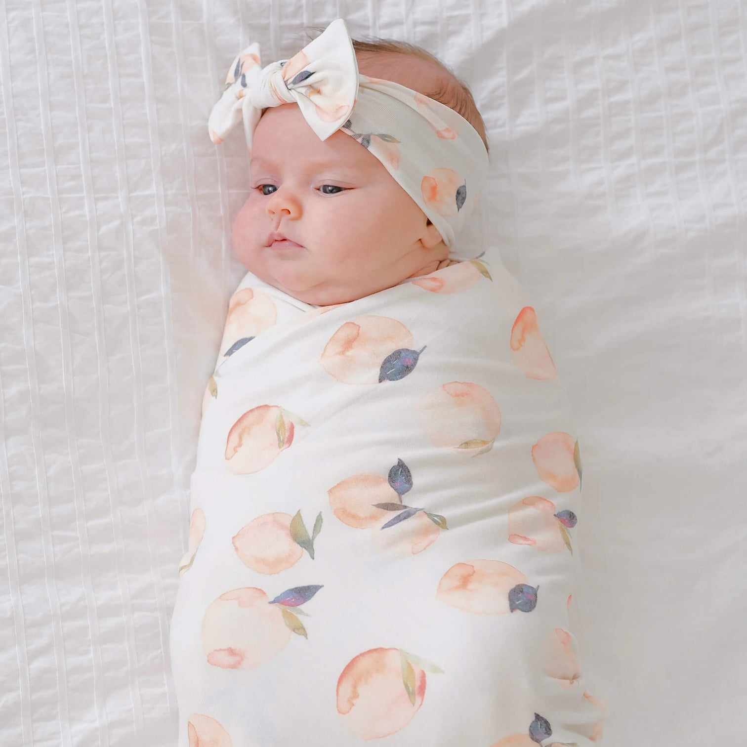 Knit Swaddle Blanket - Caroline – Copper Pearl