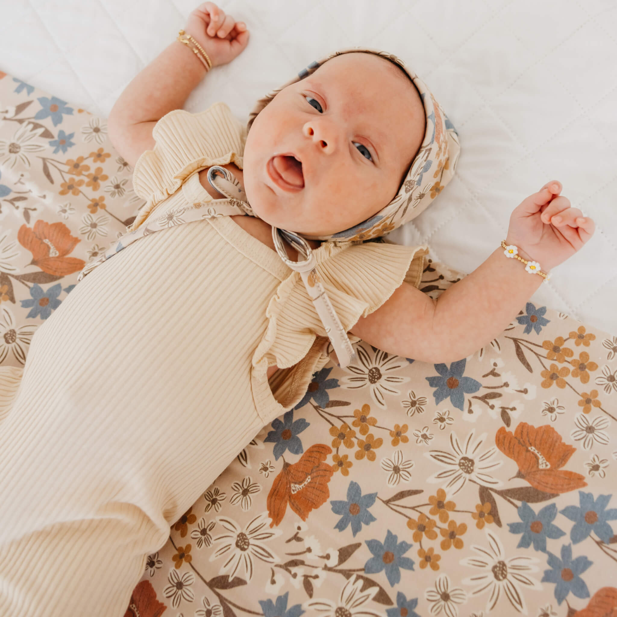 Copper And Pearl Swaddle