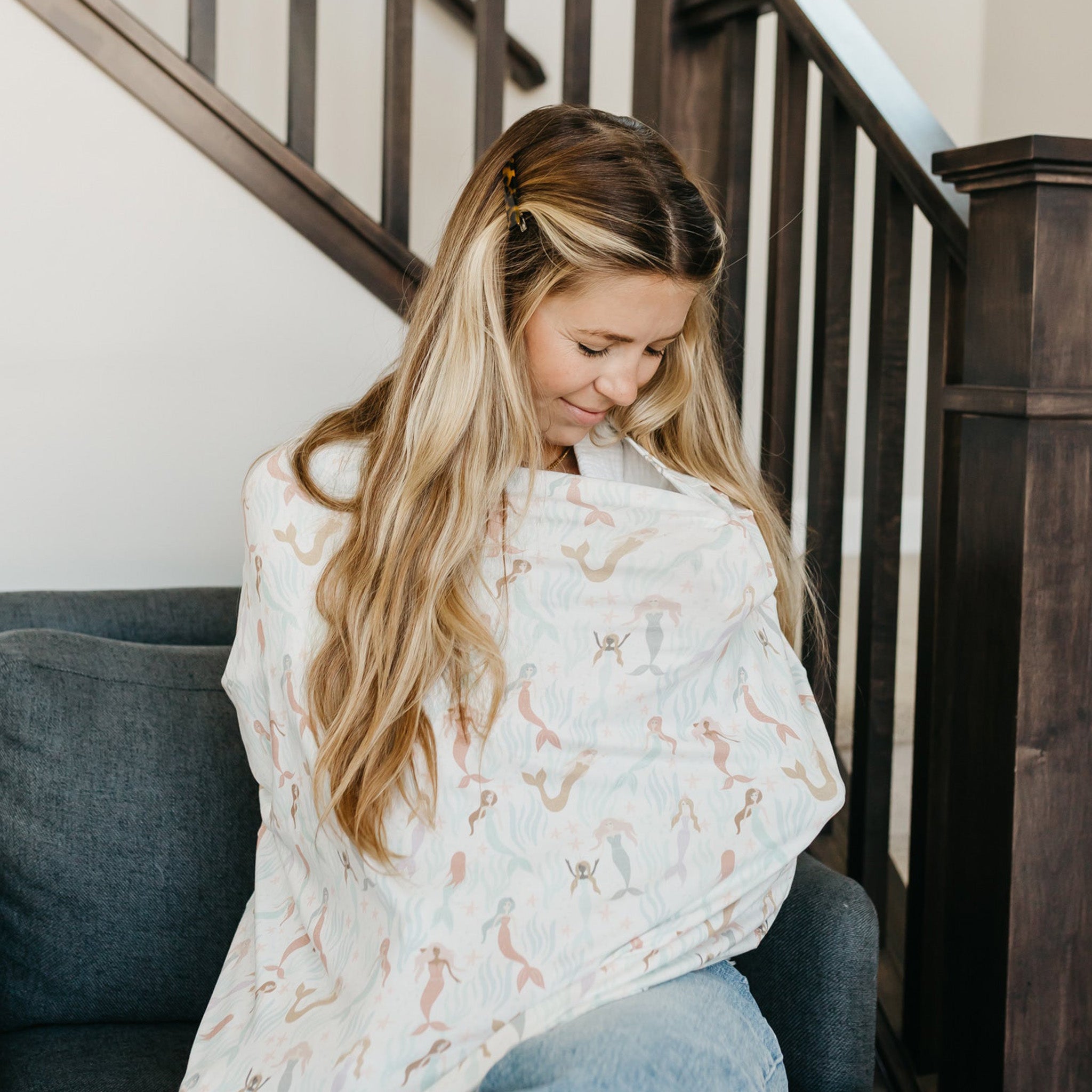 Multi-Use Cover - Coral – Copper Pearl