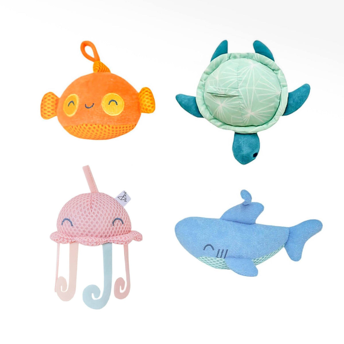 Plush Bath Toy Set - Oceana – Copper Pearl