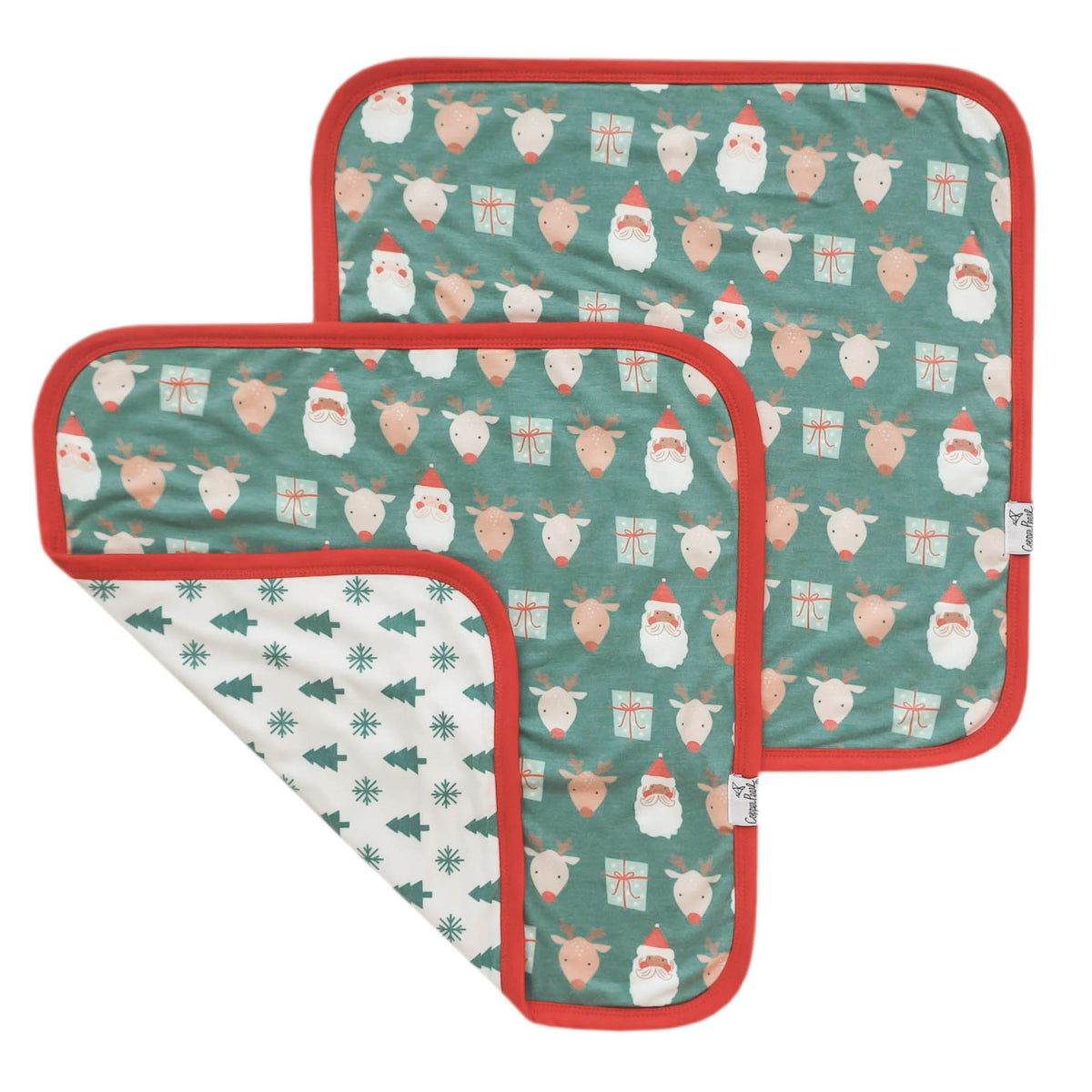 Three-Layer Security Blanket Set - Prancer – Copper Pearl