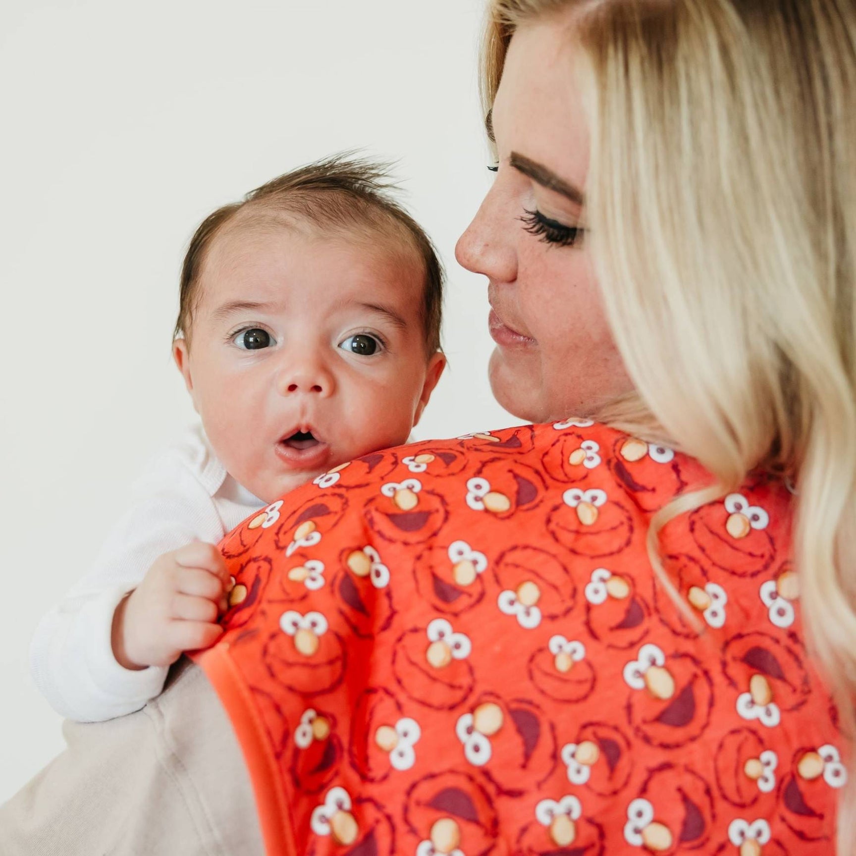 Premium Burp Cloths - Elmo – Copper Pearl