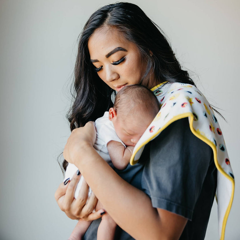 Premium Burp Cloths - Elmo – Copper Pearl