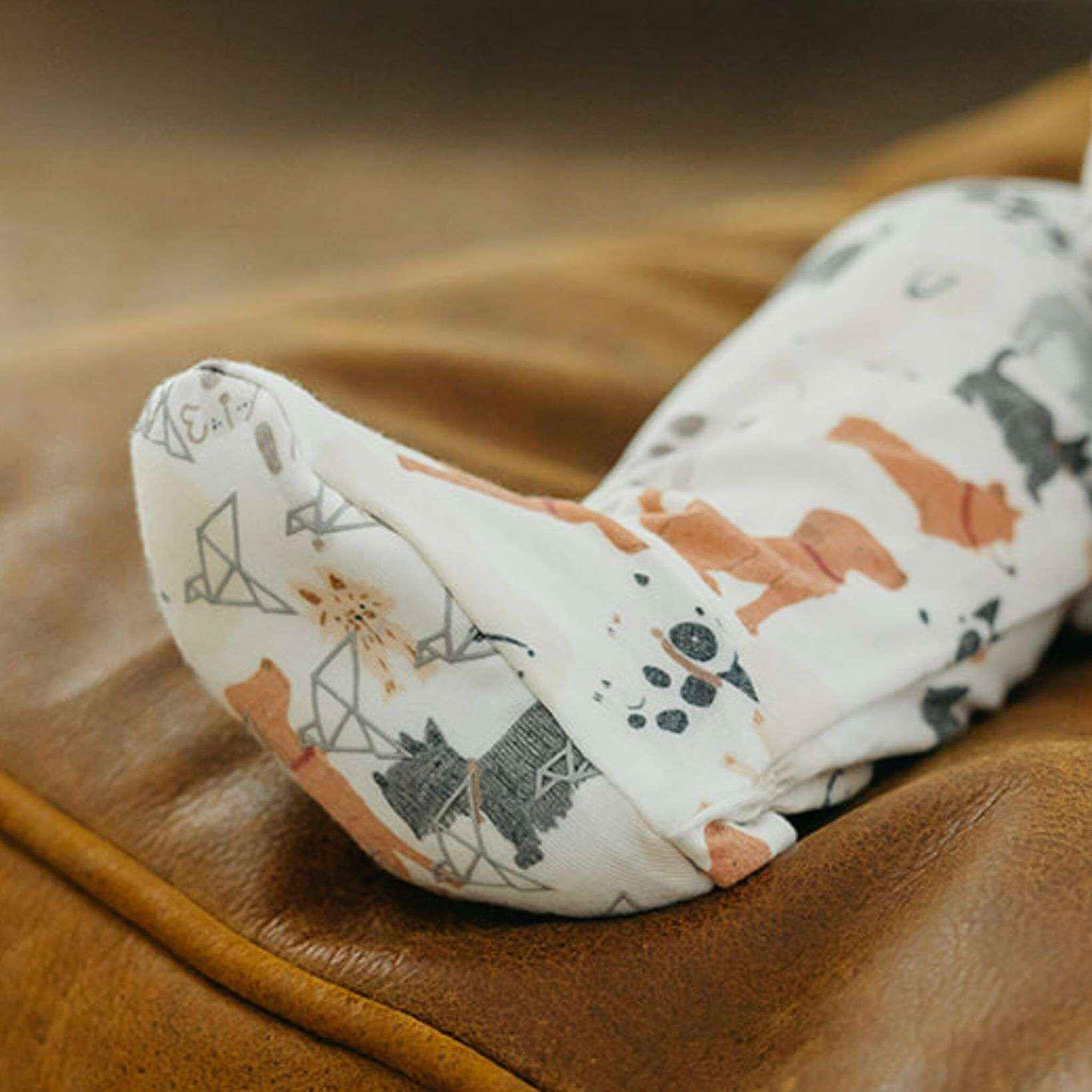 Zip-Up Footie Pajama - Rufus – Copper Pearl
