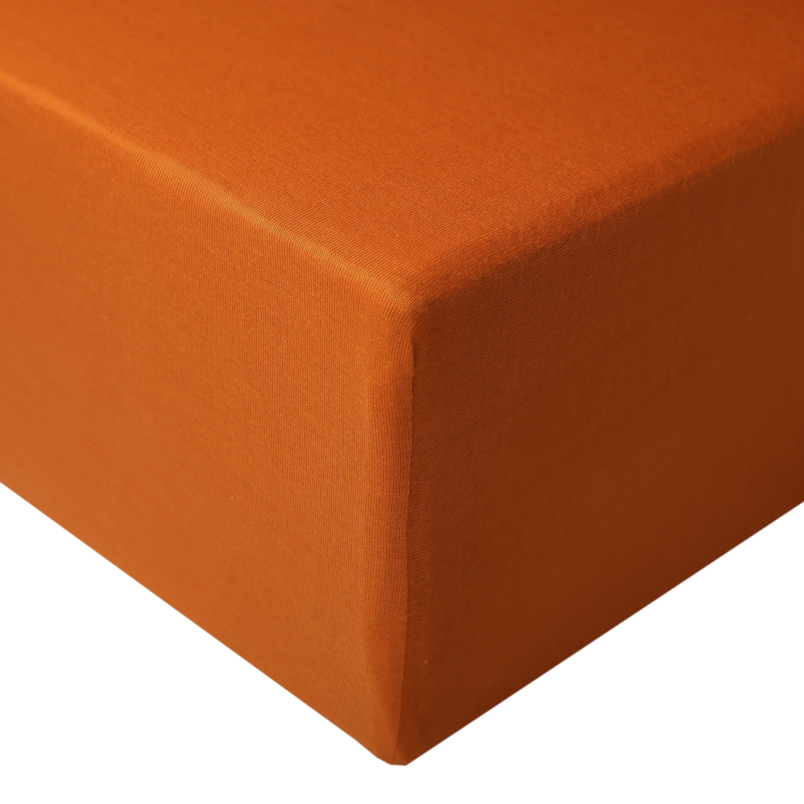 Premium Knit Fitted Crib Sheet - Blaze – Copper Pearl