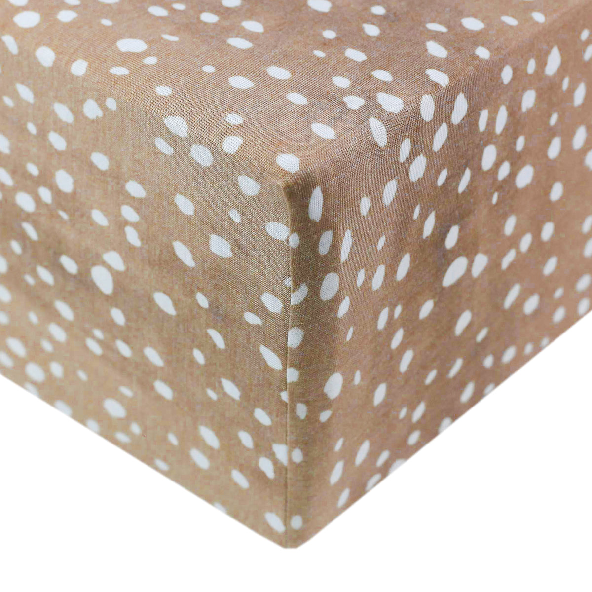 Premium Knit Fitted Crib Sheet - Fawn – Copper Pearl